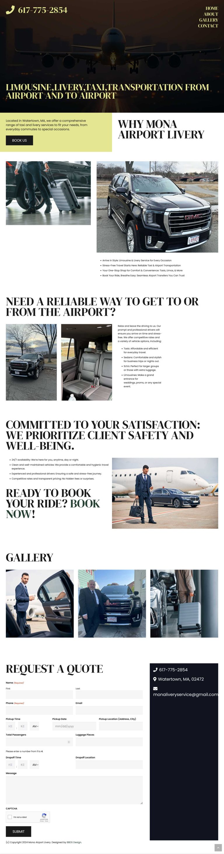 Launch Your Business Today with an Affordable Website - Livery Services ...